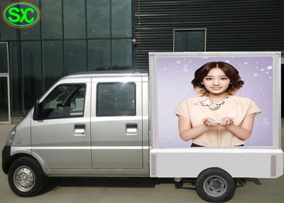 China Outdoor P4 Mobile Truck LED Display 8000cd Brightness 5 Years Warranty for sale