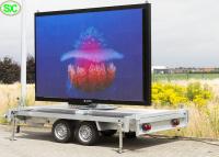 China Outdoor P3.91 Mobile LED Advertising Vehicle Electronic Billboard 3840Hz 65410 Pixels for sale