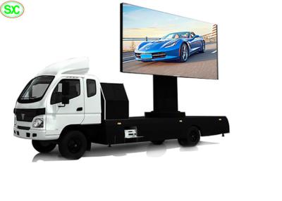 China P5 Outdoor Mobile Billboard LED Display 8000 Nits Waterproof Truck Mounted for sale