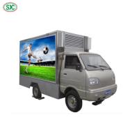China Durable Mobile Truck LED Display Epistar Full Color 62500 Dots per Sqm P4 for sale