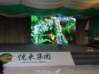 China Advertising P4 indoor HD full color LED display wall front magnet, high resolution for sale