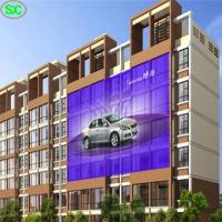 China IP65 P6 Flexible LED Mesh Curtain Screen 8000cd Brightness 300W Average Power for sale