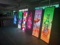 China High Brightness Poster LED Screen , LED Poster Panel Full Color P3 Indoor for sale
