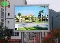 China P4 Outdoor LED Advertising Screen 4mm Pixel Pitch 64x32 Module Resolution Full Color Display for sale