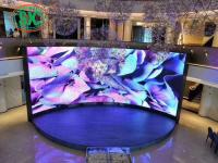 China P6 Curved LED Display LED Scrolling Display Panels Energy Saving for sale