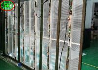 China Indoor P3.91 Transparent LED Screen 1000x500mm Aluminum Cabinet 45% Transparency for sale
