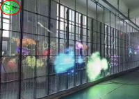 China 15.63mm Pixel Pitch Transparent LED Panel Screen with 92% Transparency and 6300cd/m² Brightness for sale