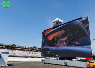 China P10 Outdoor High Definition LED Advertising Screen 3535 Lamp IP65 Waterproof 8000nits for sale