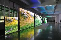 China Custom Big Flat Fixed p5  RGB Led Display Board Super Definition Thin Cabinet for sale