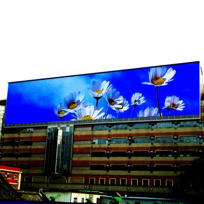 China P8 Outdoor LED Display Screen 7000cd Brightness Waterproof Full Color Video Wall for sale