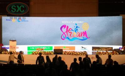 China P4.81 P5 P6 Outdoor Rental LED Display - 5000 cd/m² Brightness, 100000 Hour Lifespan for sale