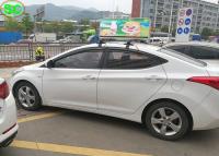 China P5 RGB Full Color Car LED Message Display 3G Control 960x320mm 5000nits for sale