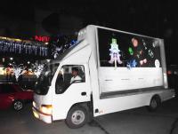 China Mobile Truck LED Sign Display 4.81mm Pixel Pitch 6500 nits Brightness Outdoor Digital Billboard for sale