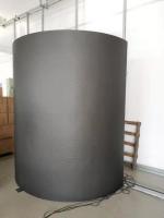 China P4 Full Color Round LED Curtain Screen - 256x128mm Modules, 40,000 Pixels/m² for Stage Events for sale