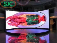 China SMD Curved LED Advertising Screen 3.91mm Pixel Pitch 800W Max Power for Commercial Display for sale