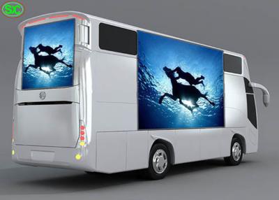 China P6 Outdoor Mobile LED Screen Rental 1800cd Brightness 192x192mm Module for sale