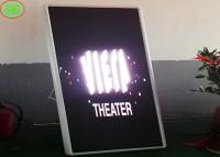 China P2.5 Indoor LED Poster Display 160x160mm Module CE Certified Shop Window Screen for sale