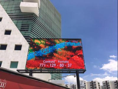 China Outdoor SMD LED Display 2500nits P3.91 Die Cast Aluminum Cabinet 576x576mm for sale