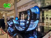 China Soft Module Flexible Outdoor LED Display P4.81 1/13 Scan Mode with 43,222 Pixels/m² and IP65 Rating for sale
