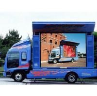 China P6 Mobile LED Video Display Panel RGB 3 in 1 27778 Pixels per sqm Outdoor Advertising Truck Screen for sale