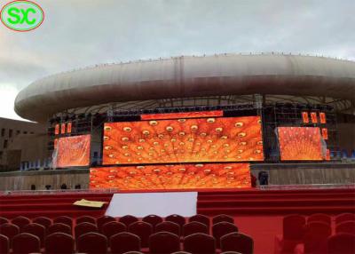 China P4.8 Outdoor Rental LED Display 6500K-9500K Stage Background Screen 43222 Pixels/m² for sale