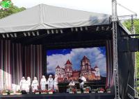 China P4.81 P3.91 Outdoor Stage LED Display 500x500mm Waterproof Rental Screen for sale