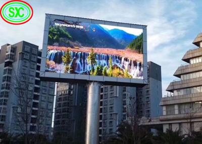 China 8mm Pixel Pitch Outdoor LED Video Wall Display with 6300 cd/m² Brightness and IP65 Rating for Advertising Screens for sale