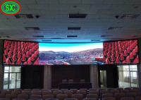 China Indoor Curved LED Display P3.91 500x500mm Die-Cast Aluminum Cabinet for Advertising Wall for sale