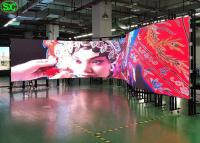 China P2.5 Flexible LED Screen 160000 Pixels/m² RGB 3 in 1 2121 Lamp Indoor Display for sale