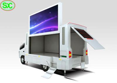 China P6 Outdoor Mobile Truck LED Display 27778 Pixels per sqm RGB 3 in 1 Digital Billboard for sale