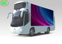 China Outdoor Waterproof LED Advertising Truck Display P6 High Brightness Epistar Chip 320x160mm for sale