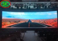 China Indoor/Outdoor Advertising Curved LED Display Screen IP34 3.91mm Pixel Pitch curved led display for sale
