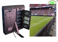 China P10 Outdoor SMD LED Perimeter Advertising Board 8000cd/m² WIFI Control for Stadium for sale