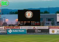China 6000nit P10 Outdoor Perimeter LED Display SMD3535 for Stadium Football for sale