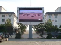 China P6 P8 P10 Outdoor Full Color LED Display Die-Cast Aluminum Cabinet 576x576mm 640x640mm for sale