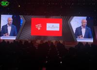 China Super Thin P3mm Rental Flexible Stage LED Screen 192x192mm 111111pixels/m² for sale