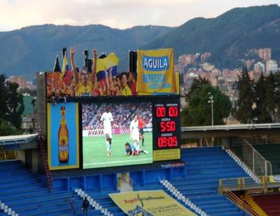 China P8 Outdoor Stadium LED Display Board 60Hz with Timing System for Sport Advertising for sale