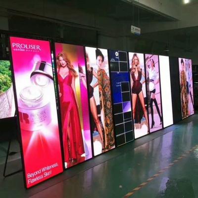 China P3 Indoor LED Poster Display SMD 2121 3840Hz Refresh Rate High Brightness 2500cd for sale