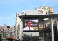 China Lightweight Transparent Led Panel , P10 Tri Color LED Message Board IP65 Waterproof for sale