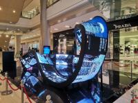 China Customized Indoor Flexible LED Display Billboard Sphere Ball Screen 4mm Pitch 512x512mm Cabinet for sale