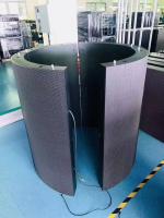 China Customized Indoor Flexible LED Display Billboard Sphere Ball Screen 4mm Pitch 512x512mm Cabinet for sale