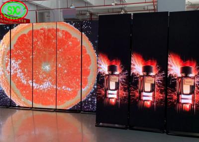China Smart Indoor Digital LED Mirror Display HD Advertising Poster Vertical Screen P2.5 640x1920mm for sale