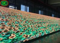 China Indoor Full Color LED Display 250x250mm 1/16 Scan Aluminum Cabinet 12kg for sale