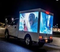 China Brand Truck Two Faces Outdoor P10 LED Display for Movable Advertising 5903x3200x5960mm for sale