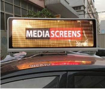 China Outdoor Vehicle LED Display Screen P5.95 250x250cm DC5V Asynchronous Control for Advertising for sale
