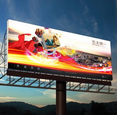 China P10 Outdoor SMD LED Display Advertising Billboard 320x160mm 10000pixels/m2 Full Color for sale