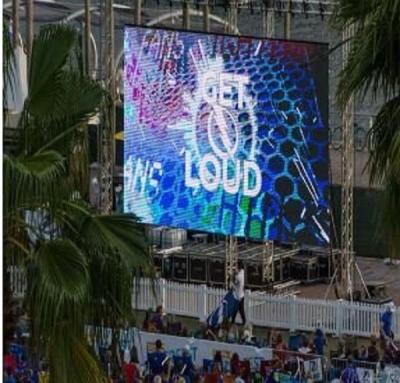 China Lightweight 11.5kg Aluminum Cabinet Commercial LED Display Screen 16.7 Trillion Colors for sale