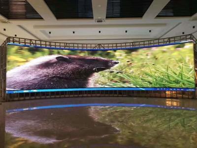 China 256*128mm Indoor Full Color LED Display Screen Safety Performance Structure for sale