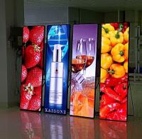 China 64X64 Module Resolution LED Poster Display SMD2121 Chips Die Casting Aluminum Cabinet for sale