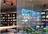 China Outdoor P15.625-31.25 Transparent Curtain LED Display 7500cd SMD 3535 Lightweight 25kg for sale
